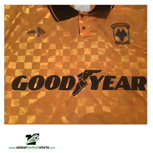 Classic Football Shirts | 1990 Wolves Vintage Old Soccer Jerseys