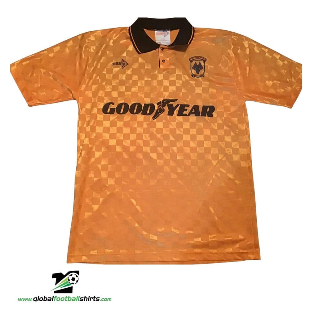 Classic Football Shirts | 1990 Wolves Vintage Old Soccer Jerseys