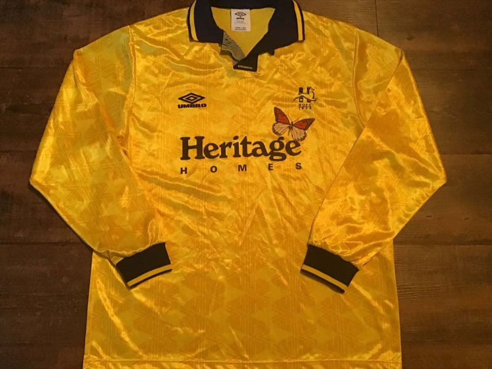 Global Classic Football Shirts | 1992 Hartlepool Vintage Old Soccer Shirts