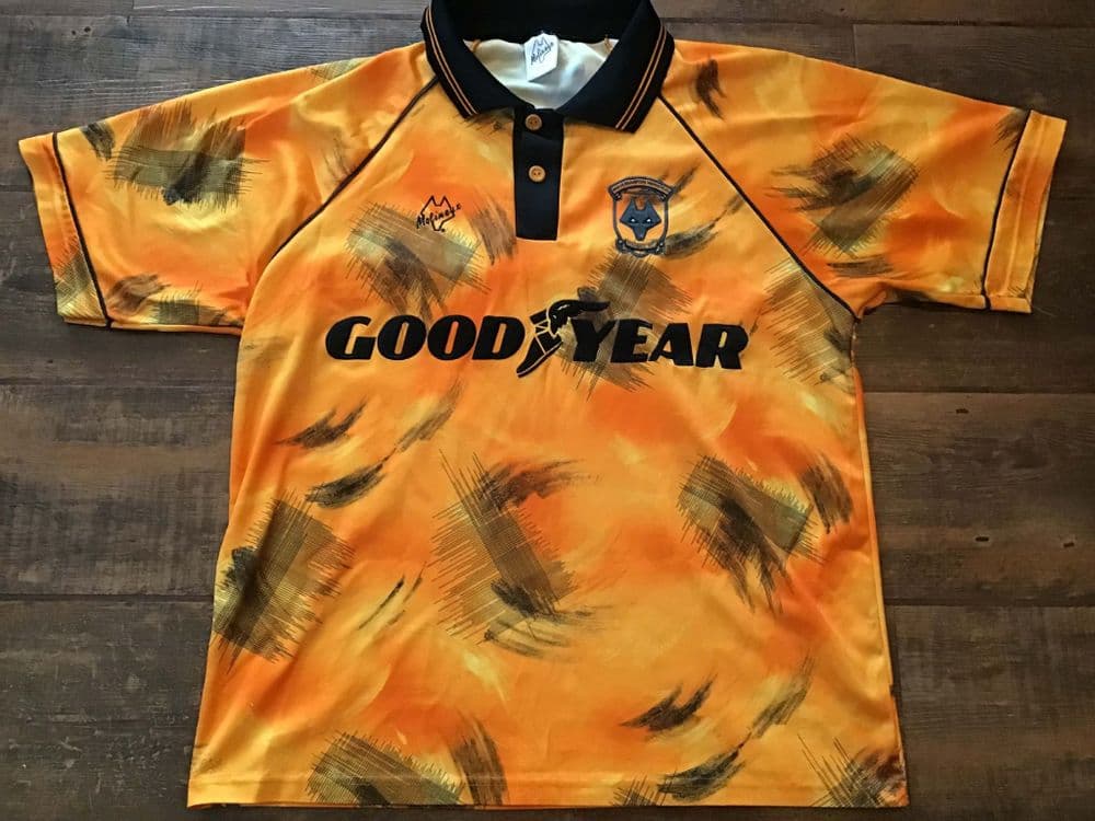 Classic Football Shirts | 1992 Wolves Vintage Old Soccer Jersey
