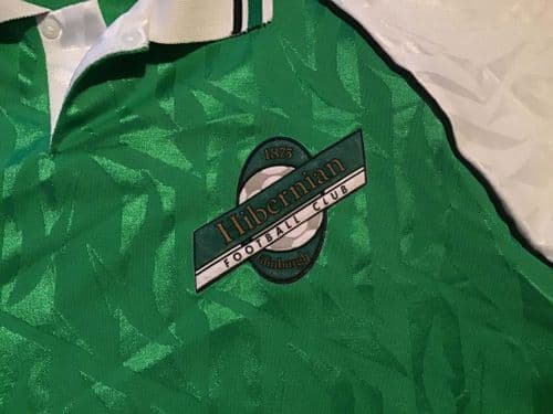 Classic Football Shirts | 1993 Hibs Vintage Old Soccer Jerseys