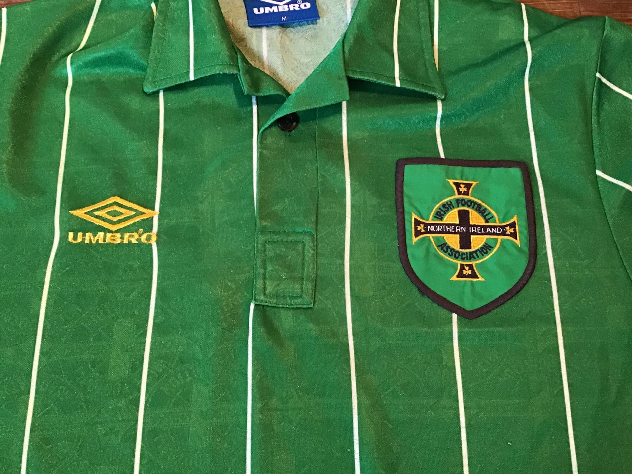 Classic Football Shirts | 1992 Northern Ireland Vintage Old Soccer Jerseys