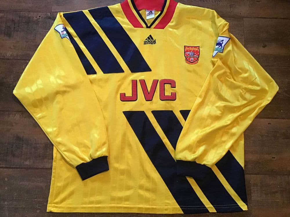 Classic Football Shirts | 1993 Arsenal Old Vintage Soccer Jerseys