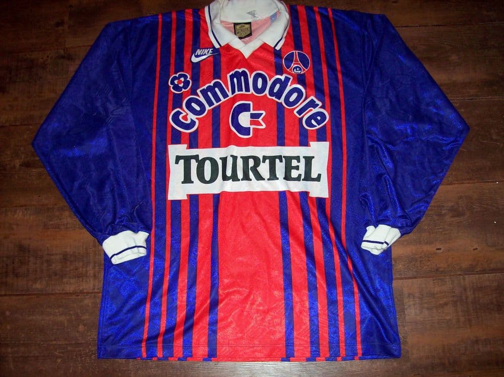 Global Classic Football Shirts | Retro Old Vintage Soccer Jerseys PSG 1993