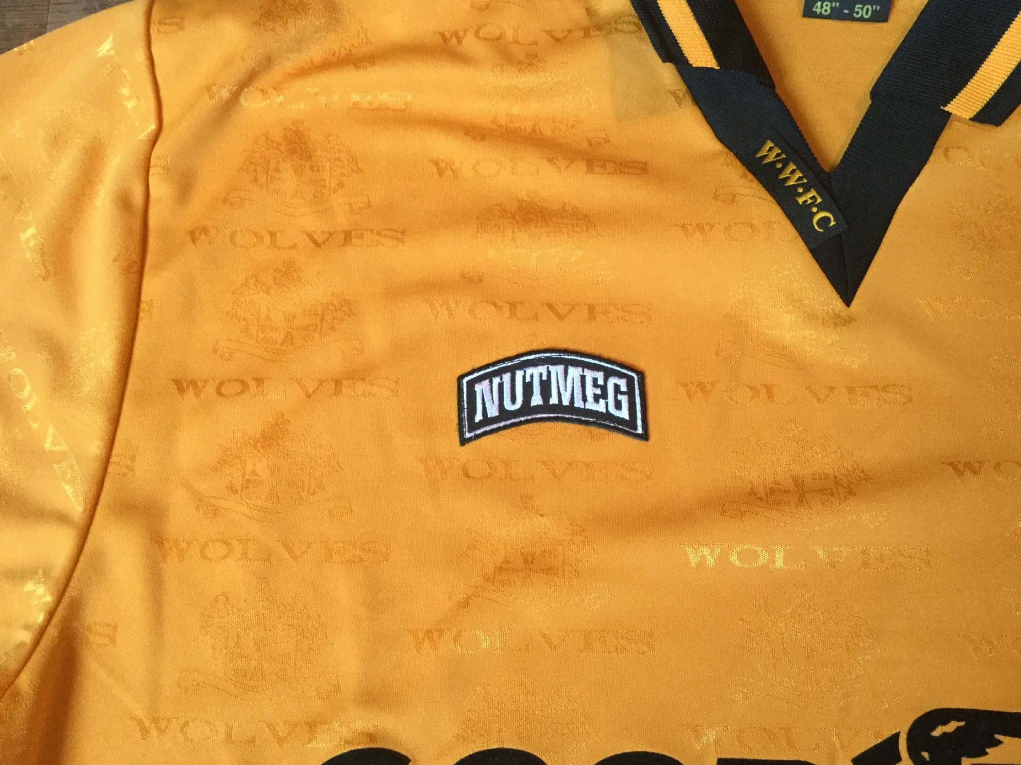 Global Classic Football Shirts | 1995 Wolves Vintage Retro Old Soccer ...