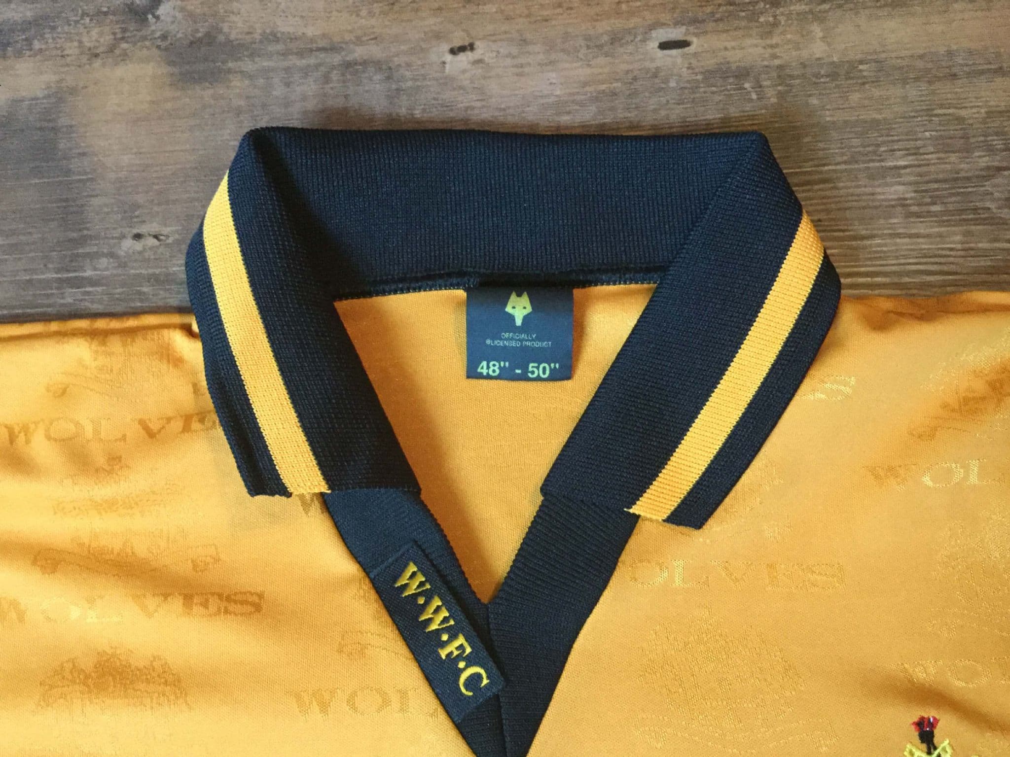 Global Classic Football Shirts | 1995 Wolves Vintage Retro Old Soccer ...