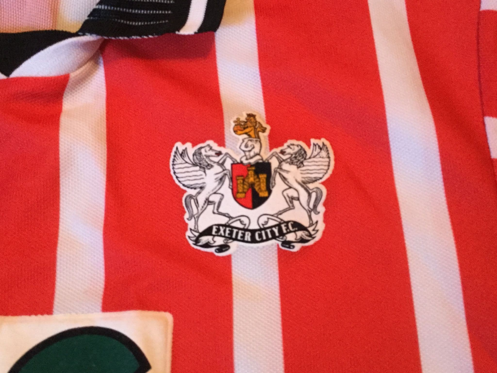 Global Classic Football Shirts | 1995 Exeter City Vintage Old Soccer ...
