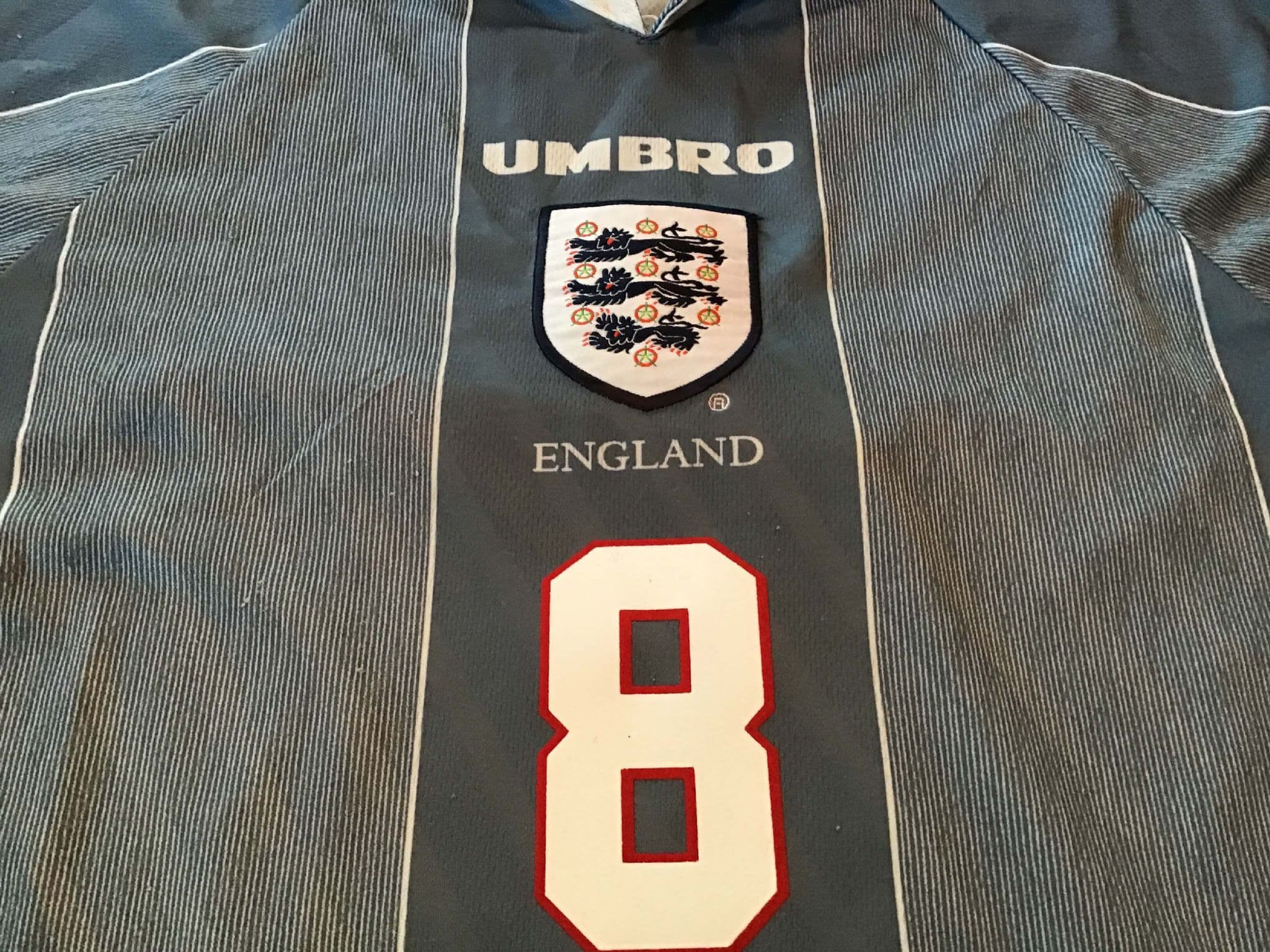 Classic Football Shirts | 1996 England Vintage Old Jerseys