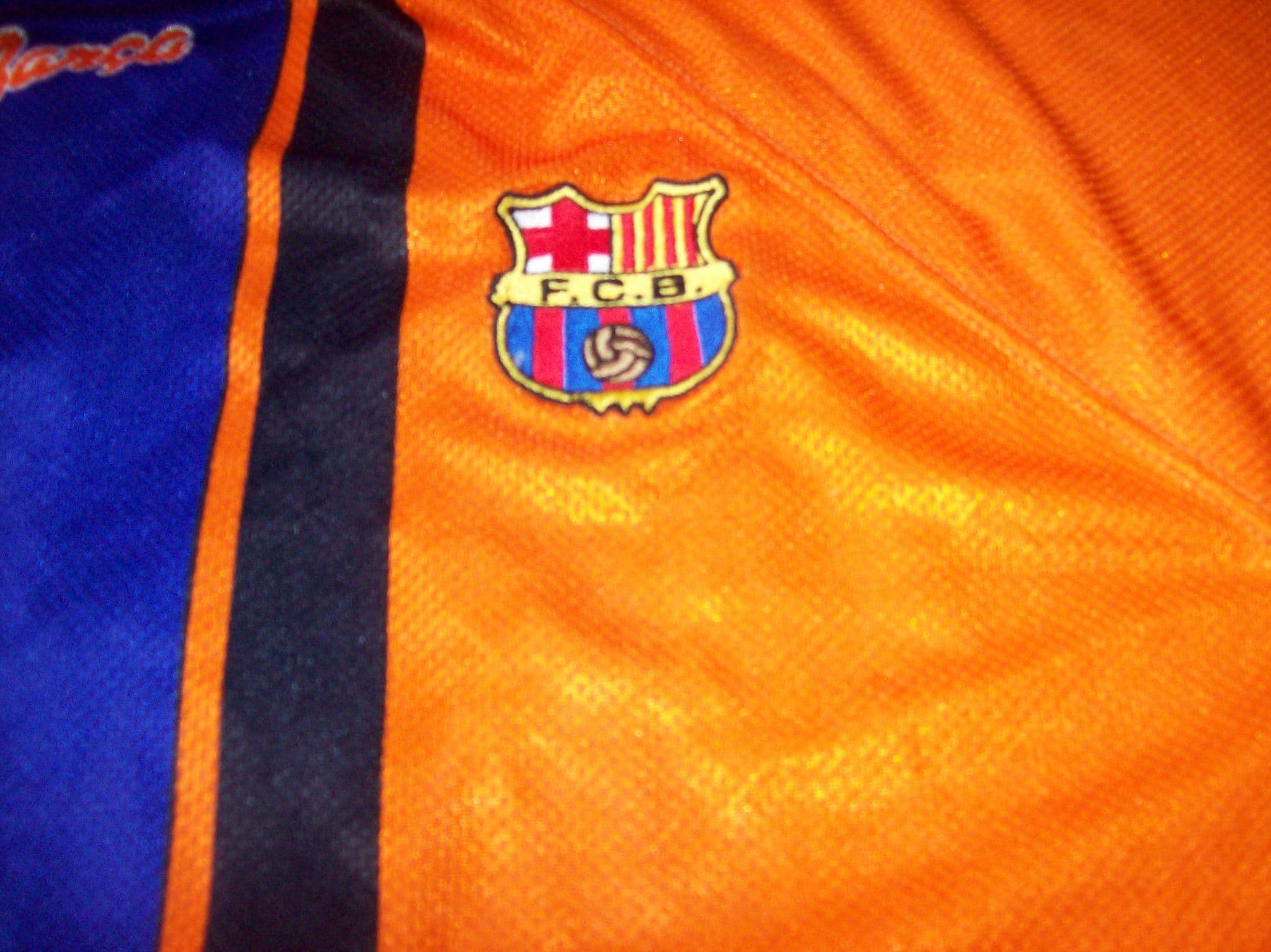 Classic Football Shirts | 1997 Barcelona Rivaldo Shirt | Old Vintage ...