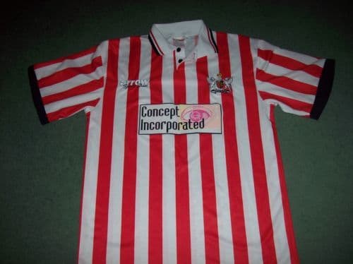 1997 1998 Exeter City Home Football Shirt Adults Large Top Jersey