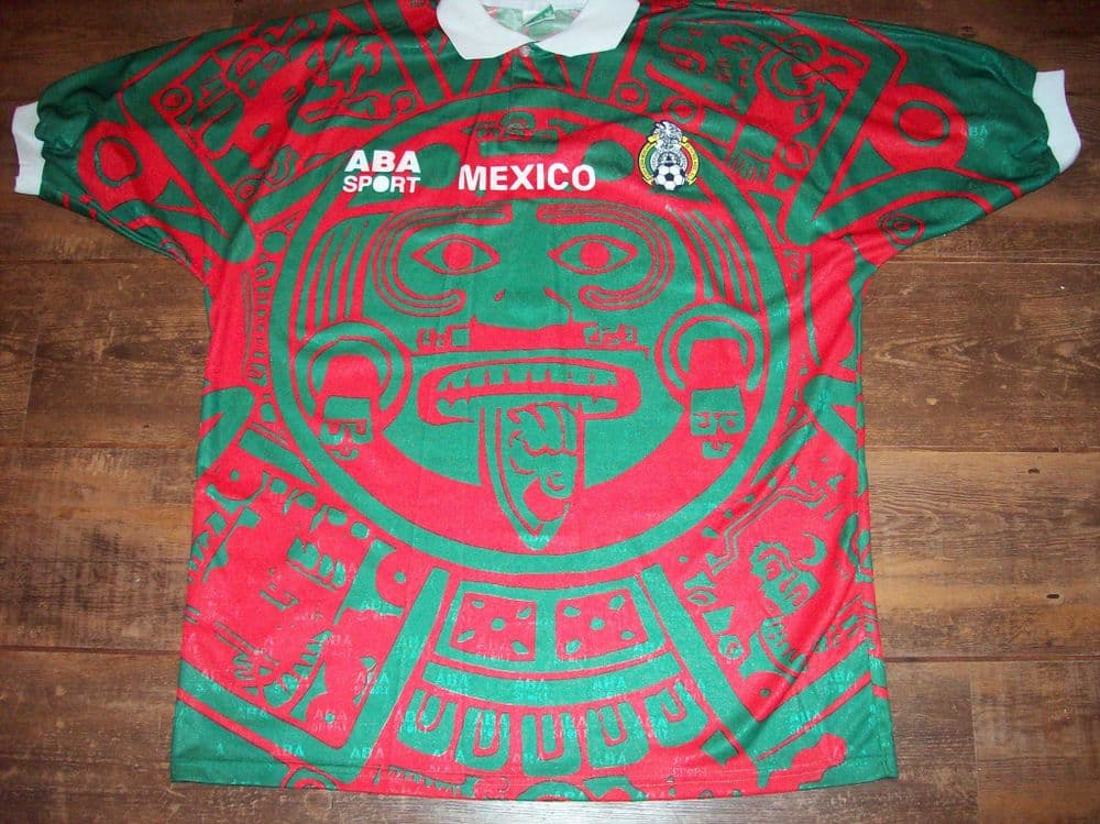 Global Classic Football Shirts | 1997 Mexico Vintage Retro Old Soccer ...