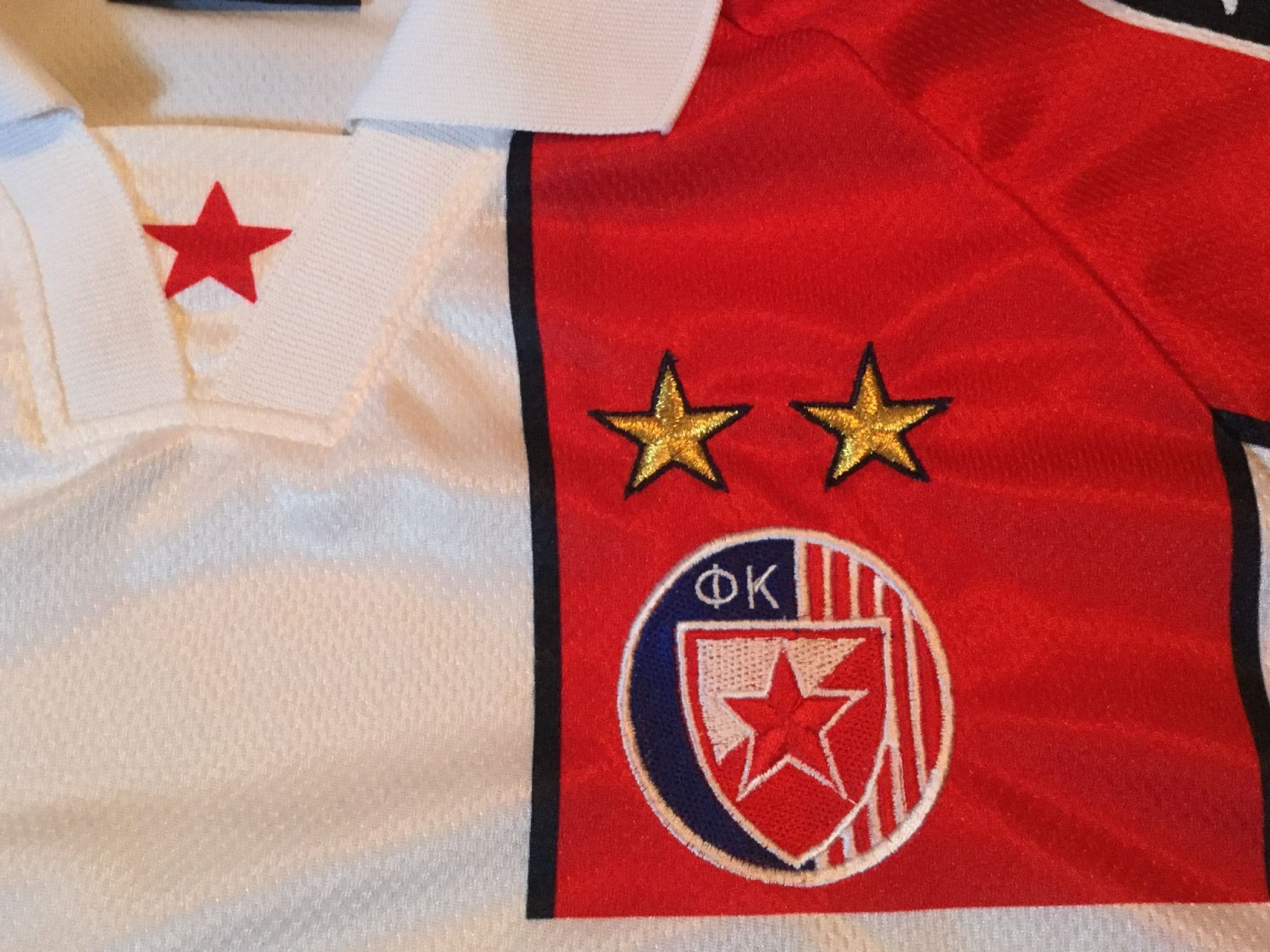Global Classic Football Shirts | 1997 Red Star Belgrade Vintage Old ...