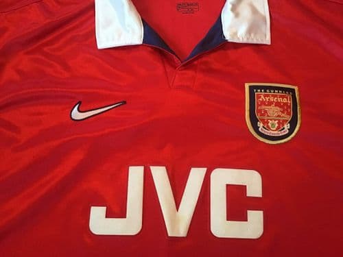 Global Classic Football Shirts | 1998 Arsenal Vintage Soccer Jerseys