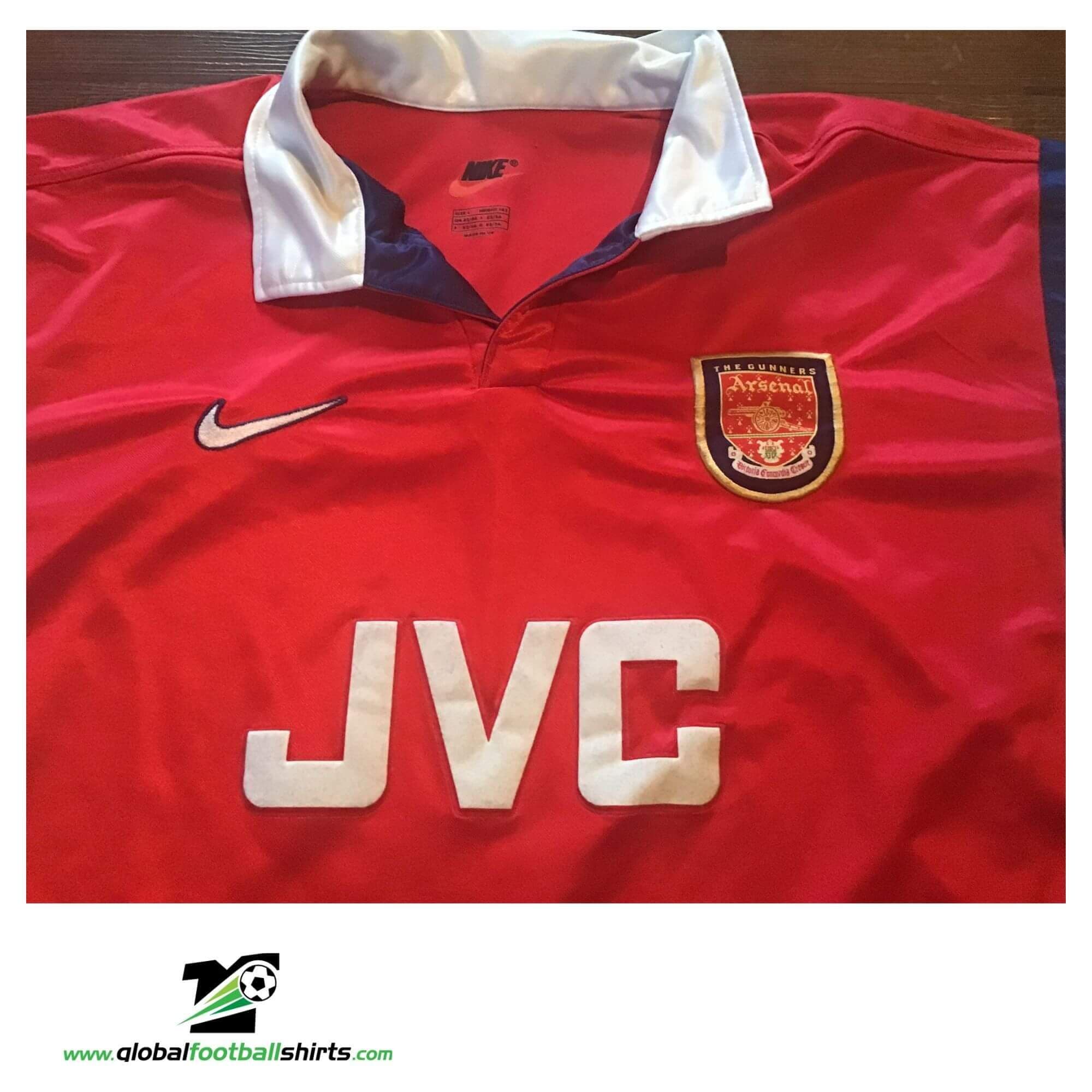 Classic Football Shirts | 1998 Arsenal Vintage Soccer Jerseys