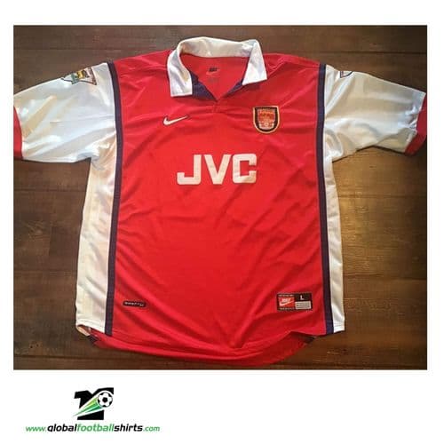 Arsenal Classic Football Shirts. Vintage Old Retro Soccer Jerseys ...