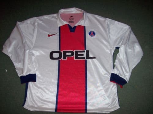 1998 1999 PSG Paris Saint Germain Player Issue L/s Football Shirt Large ...