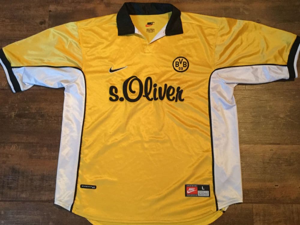 Global Classic Football Shirts | 1998 Borussia Dortmund Vintage Old ...