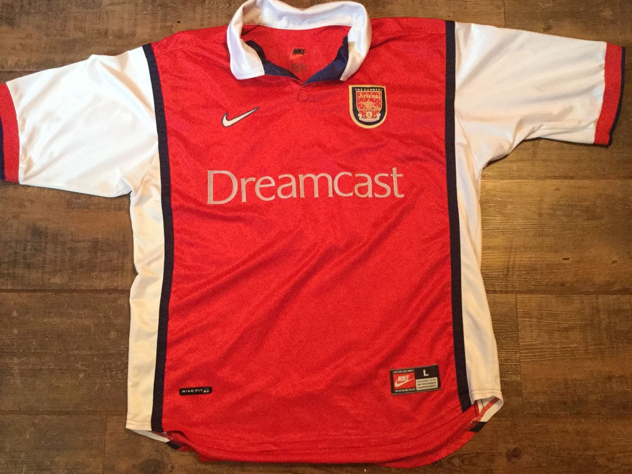 Global Classic Football Shirts | 1999 Arsenal Vintage Soccer Jerseys