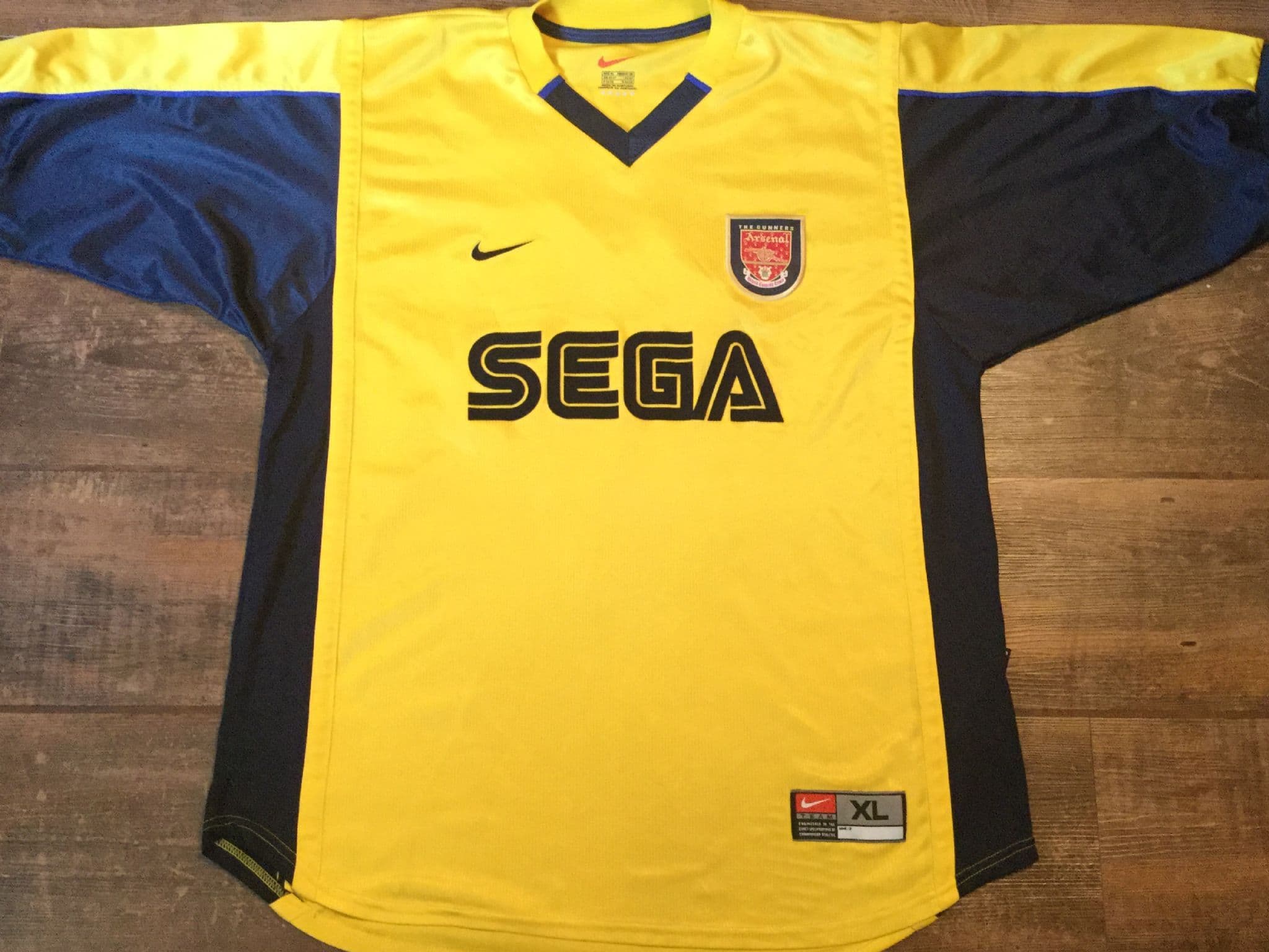 Arsenal Away Jersey 2001