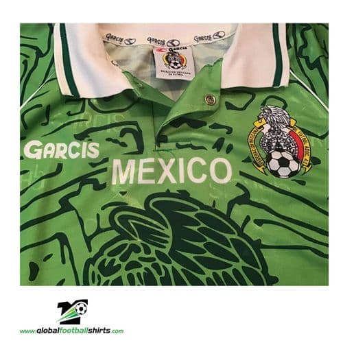 Global Classic Football Shirts | 1999 Mexico Vintage Retro Old Soccer ...