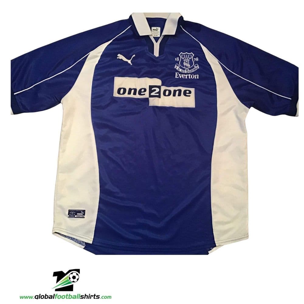 Classic Football Shirts | 2001 Everton Vintage Old Jerseys
