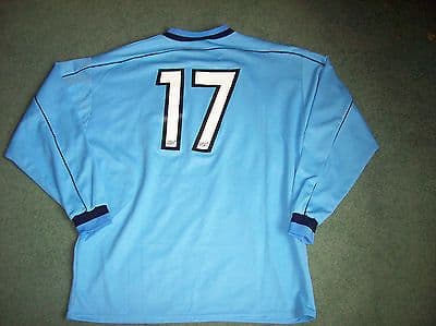 2001 2002 Forfar Athletic Match worn 17 L/s Football Shirt Top Scotland