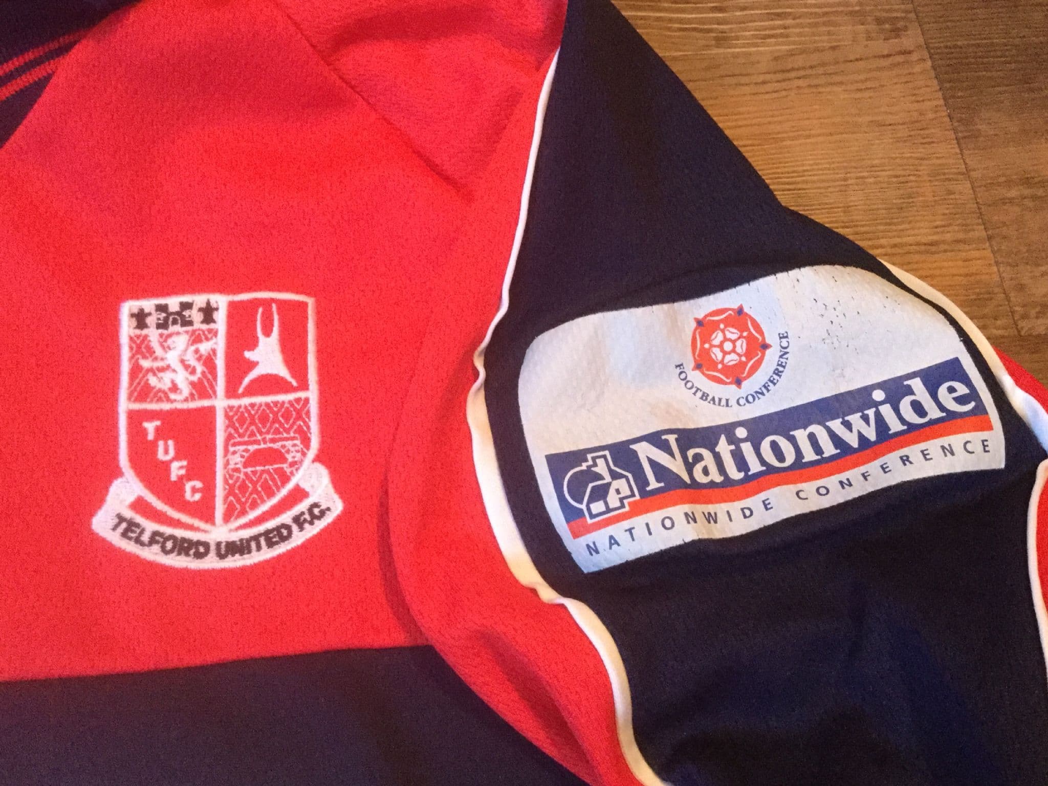 Global Classic Football Shirts | 2001 Telford Old Vintage Soccer Jerseys