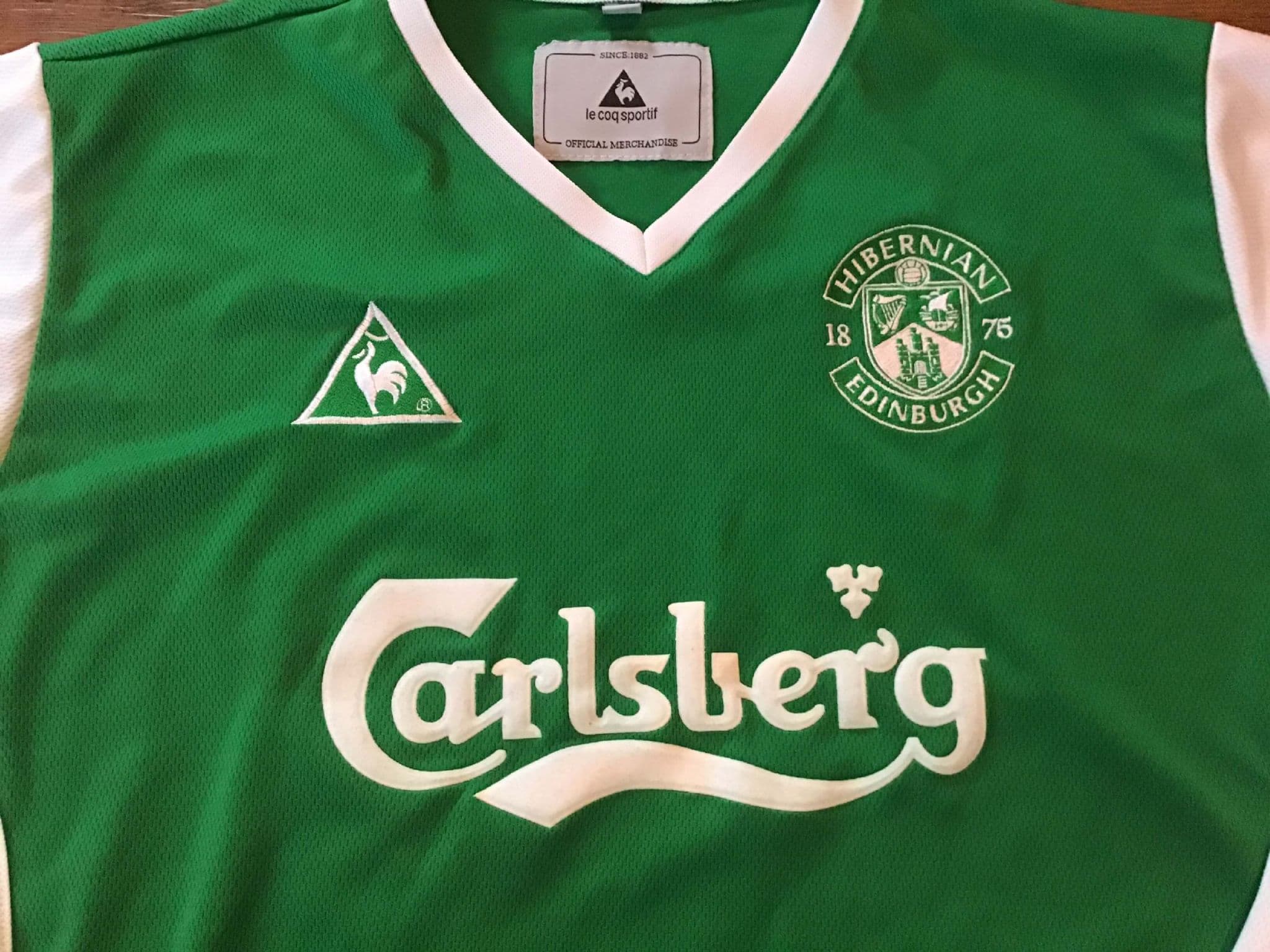 Classic Football Shirts | 2002 Hibs Vintage Old Soccer Jerseys