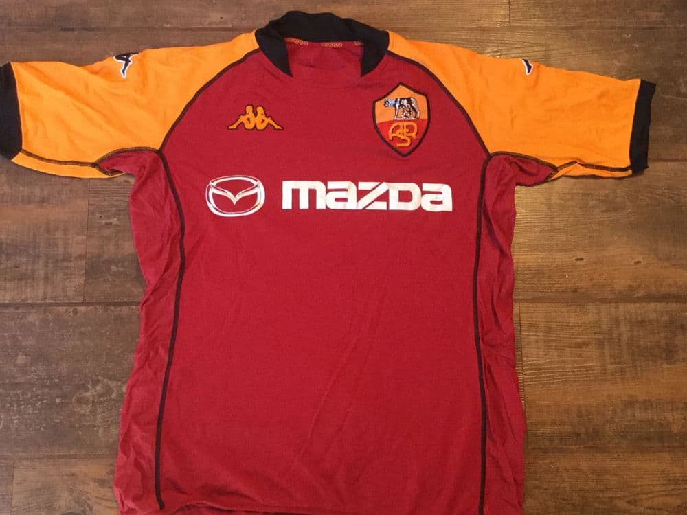 Classic Football Shirts | 2002 Roma Vintage Old Soccer Jerseys