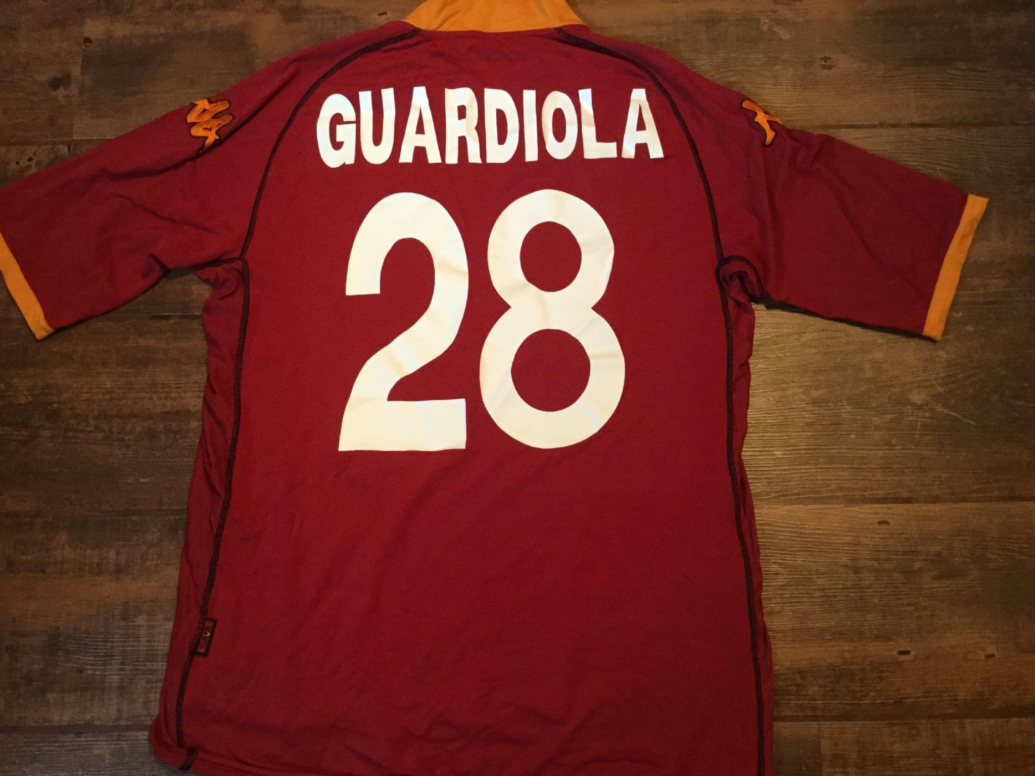 Global Classic Football Shirts | Vintage Old Soccer Jerseys Roma Guardiola