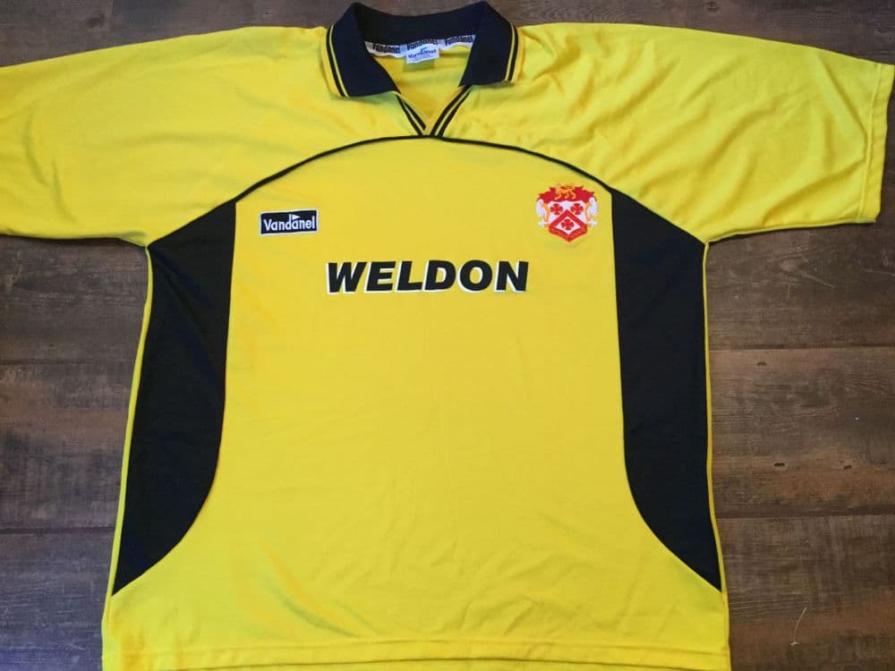Global Classic Football Shirts | 2003 Kettering Vintage Old Soccer Jerseys