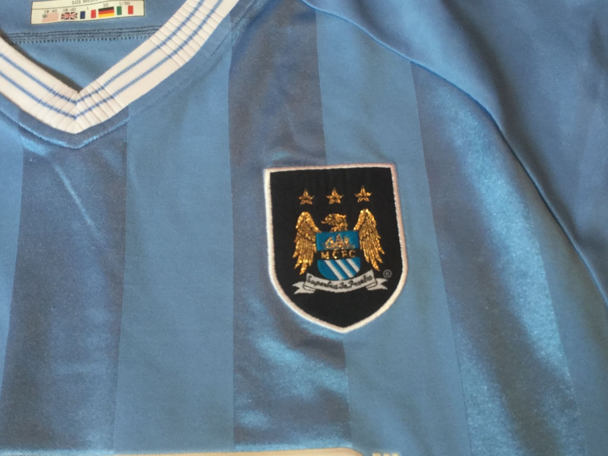 Global Classic Football Shirts | 2003 Manchester City Vintage Old ...