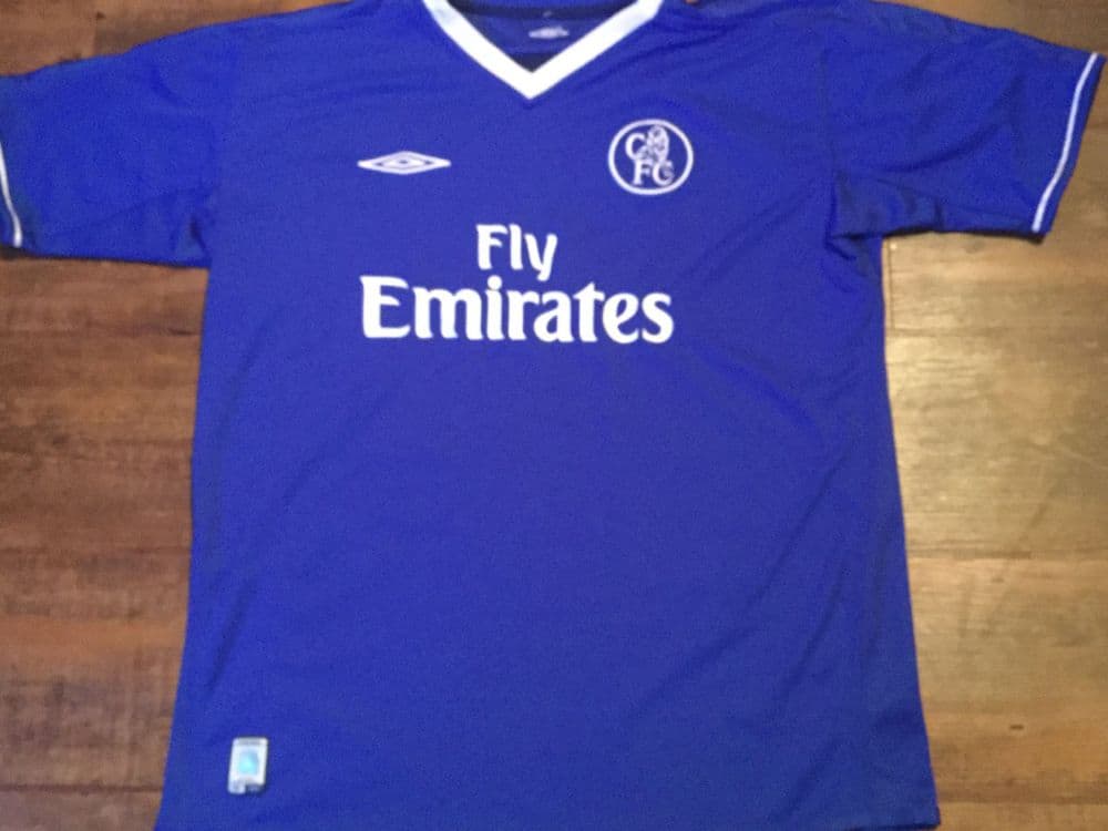 Global Classic Football Shirts | 2003 Chelsea Vintage Old Soccer Jerseys