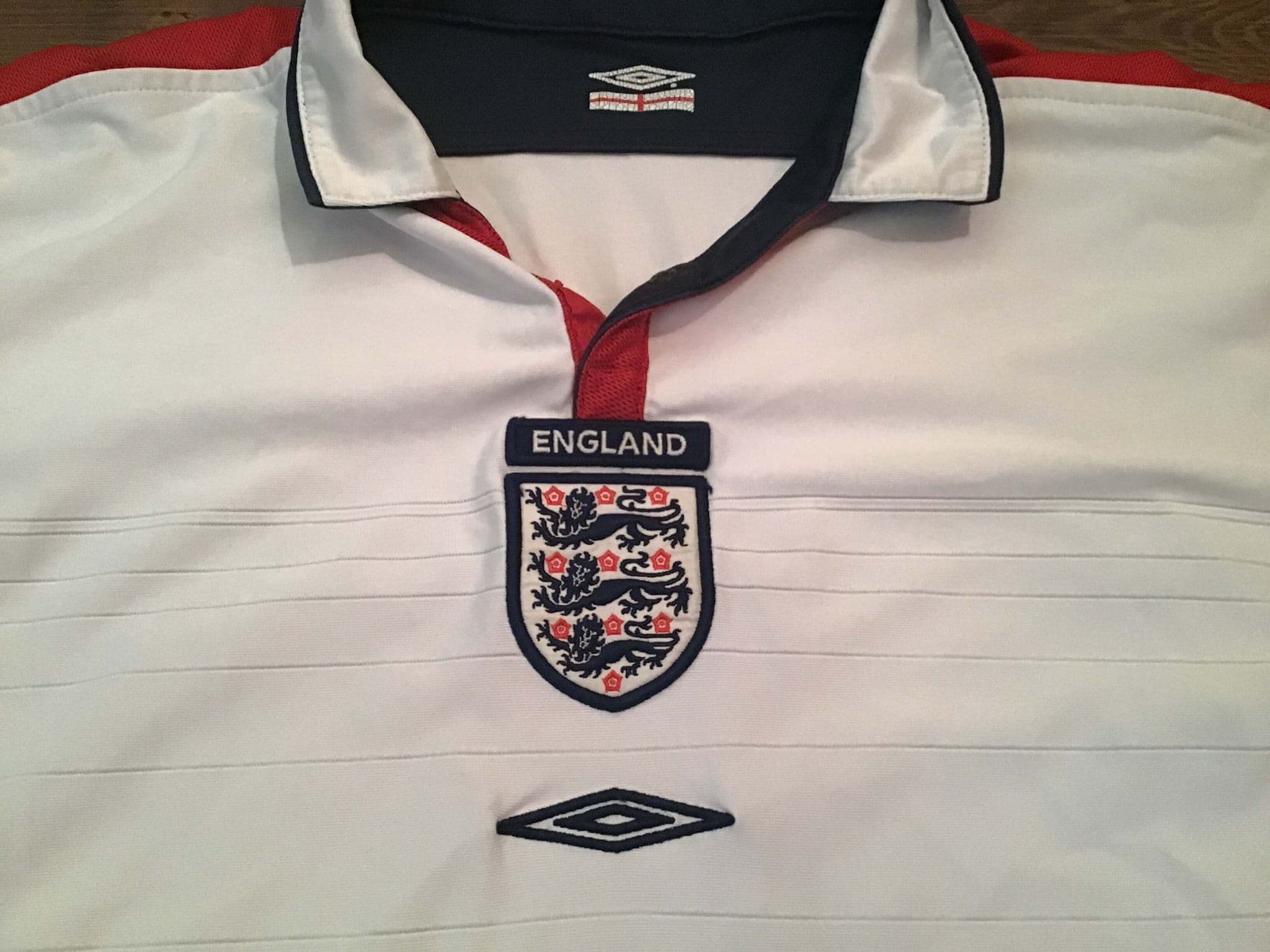 Classic Global Football Shirts | 2004 England Vintage Old Soccer ...