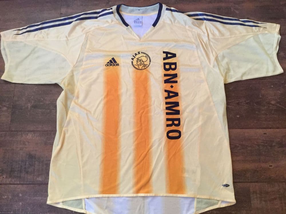 Global Classic Football Shirts | 2004 Ajax Vintage Old Soccer Jerseys