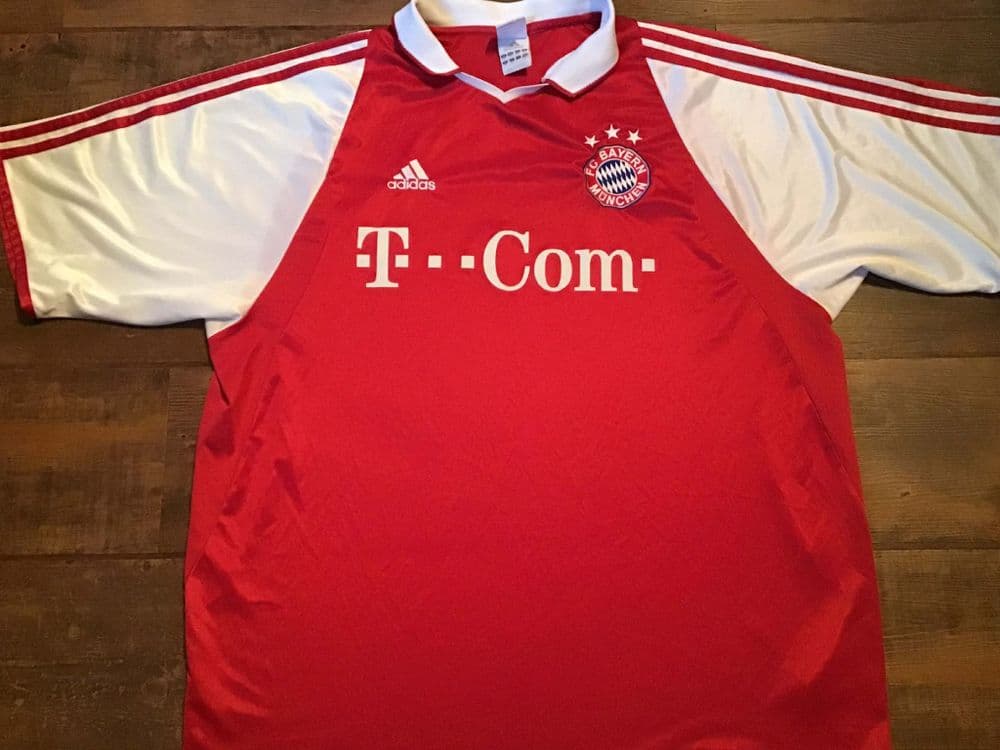 Global Classic Football Shirts | 2004 Bayern Munich Vintage Old Soccer ...