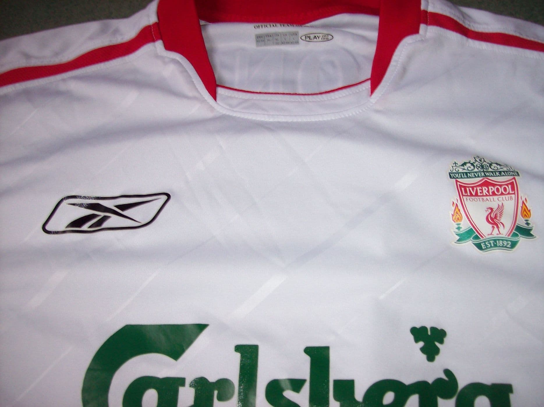 2005 2006 Liverpool Alonso Away Football Shirt Jersey Adults Large