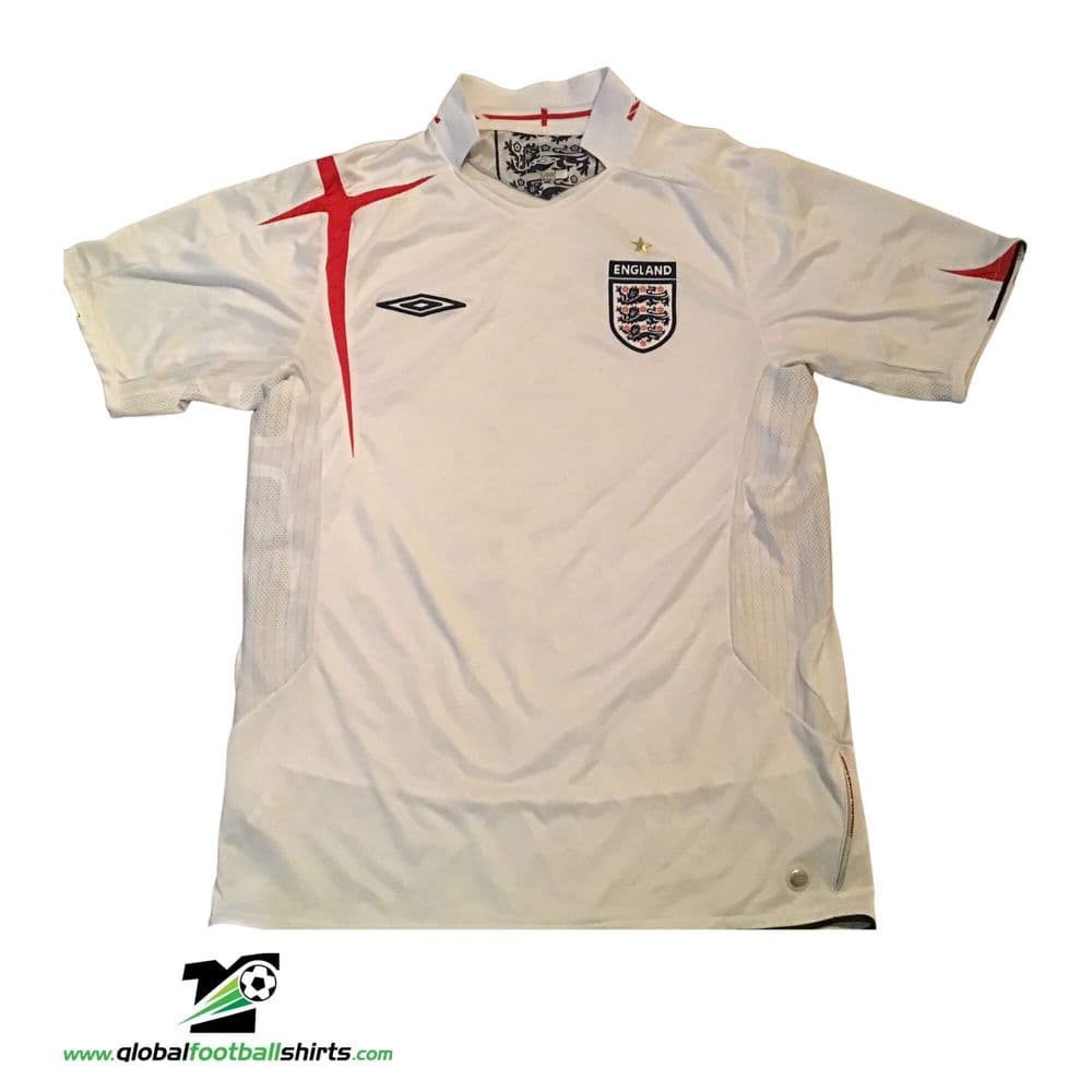 Classic Football Shirts | 2006 England Vintage Old Soccer Global Jerseys