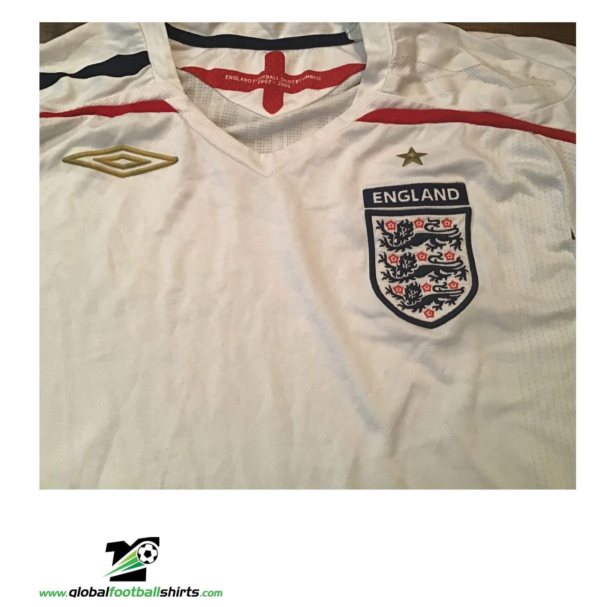 Classic Football Shirts | 2006 2008 England Vintage Old Soccer Jerseys