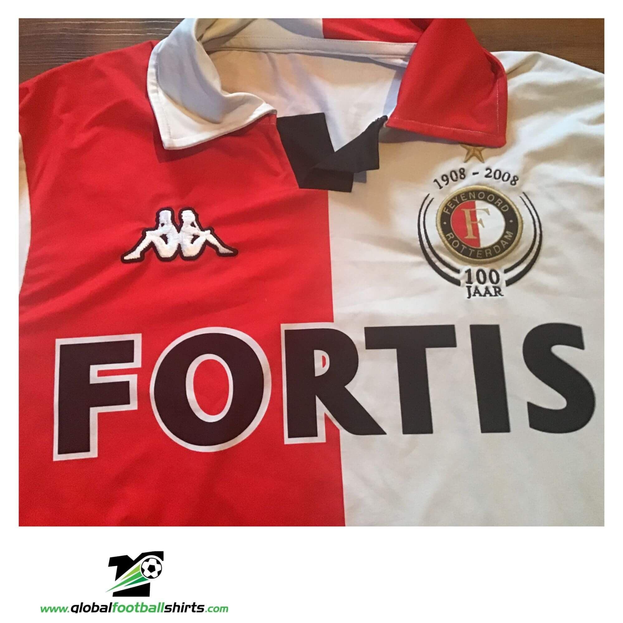 Classic Football Shirts | 2008 Feyenoord Vintage Old Soccer Jerseys