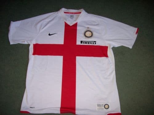 2008 2009 Inter Milan Centenary Football Shirt Adults XL Top Maglia ...