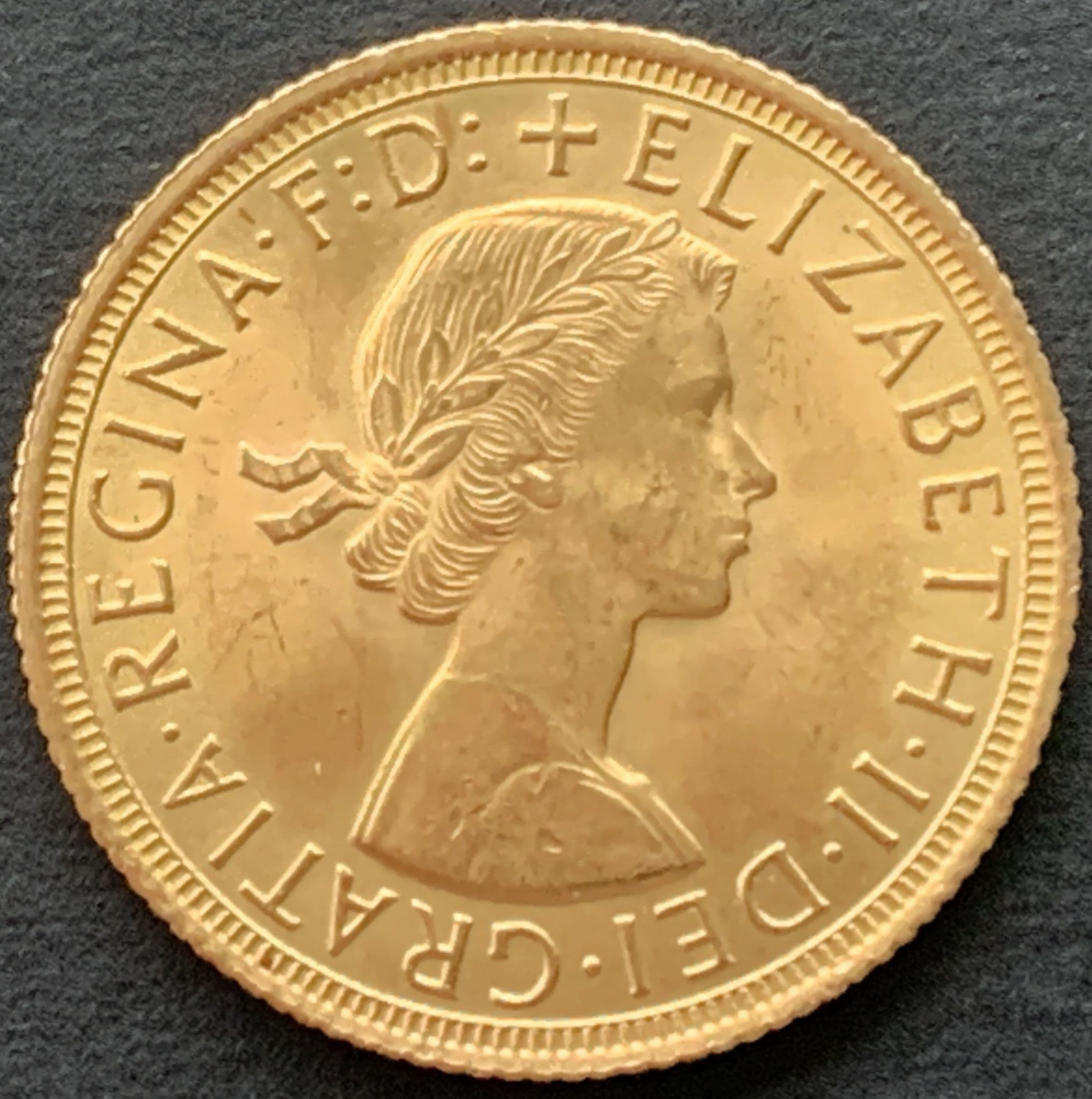 1963 Full Gold Sovereign