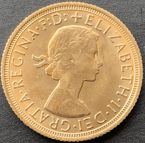 1968 Full Gold sovereign 22ct Solid Gold