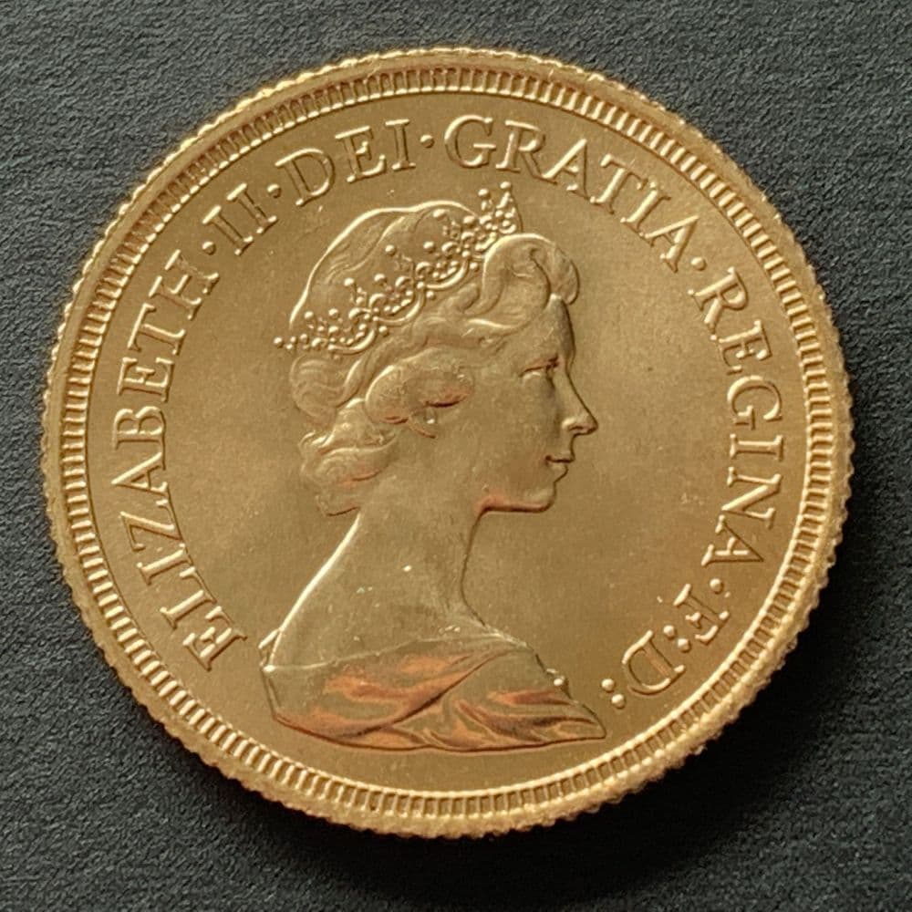 1980 Full Gold Sovereign