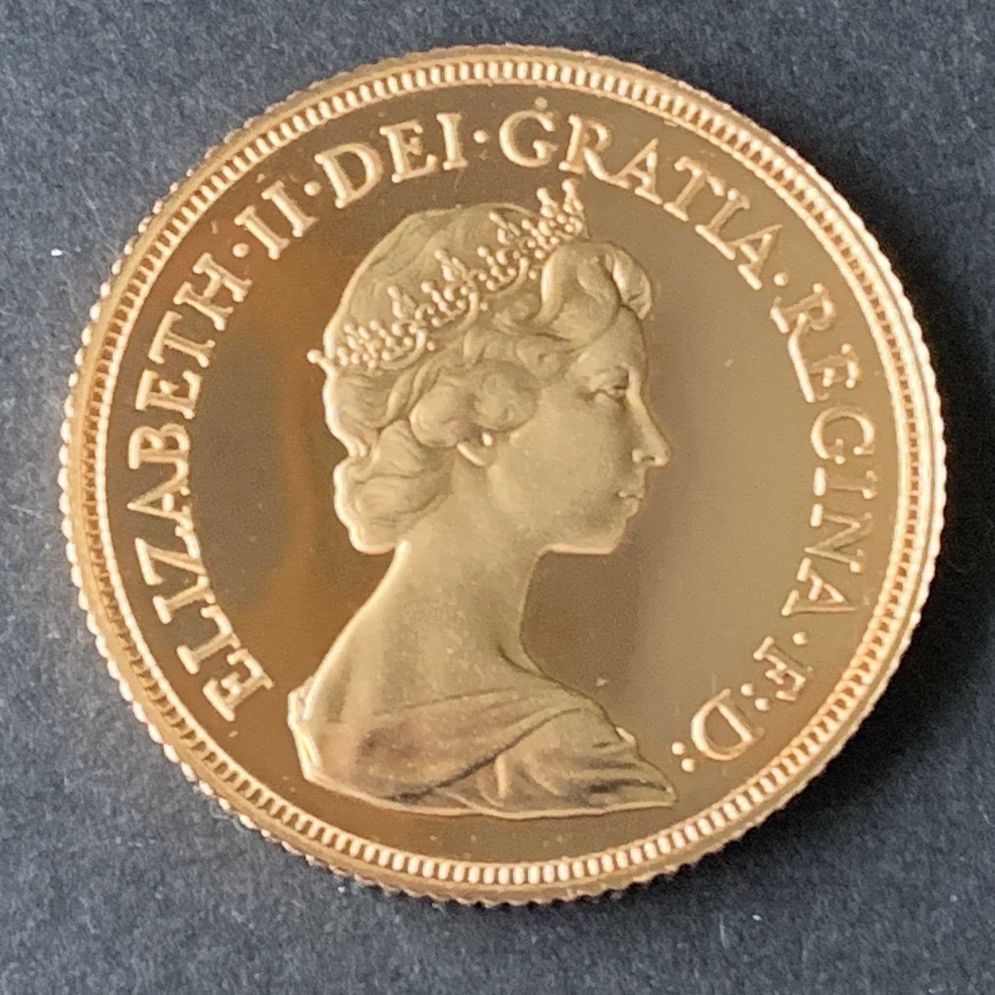 1983 Proof Full Gold Sovereign