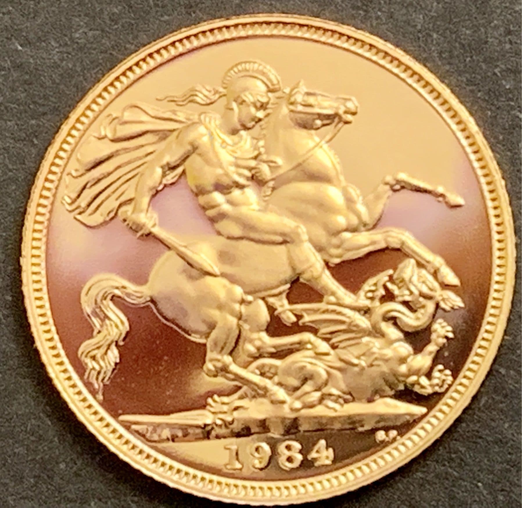 1984 Proof Full Gold Sovereign