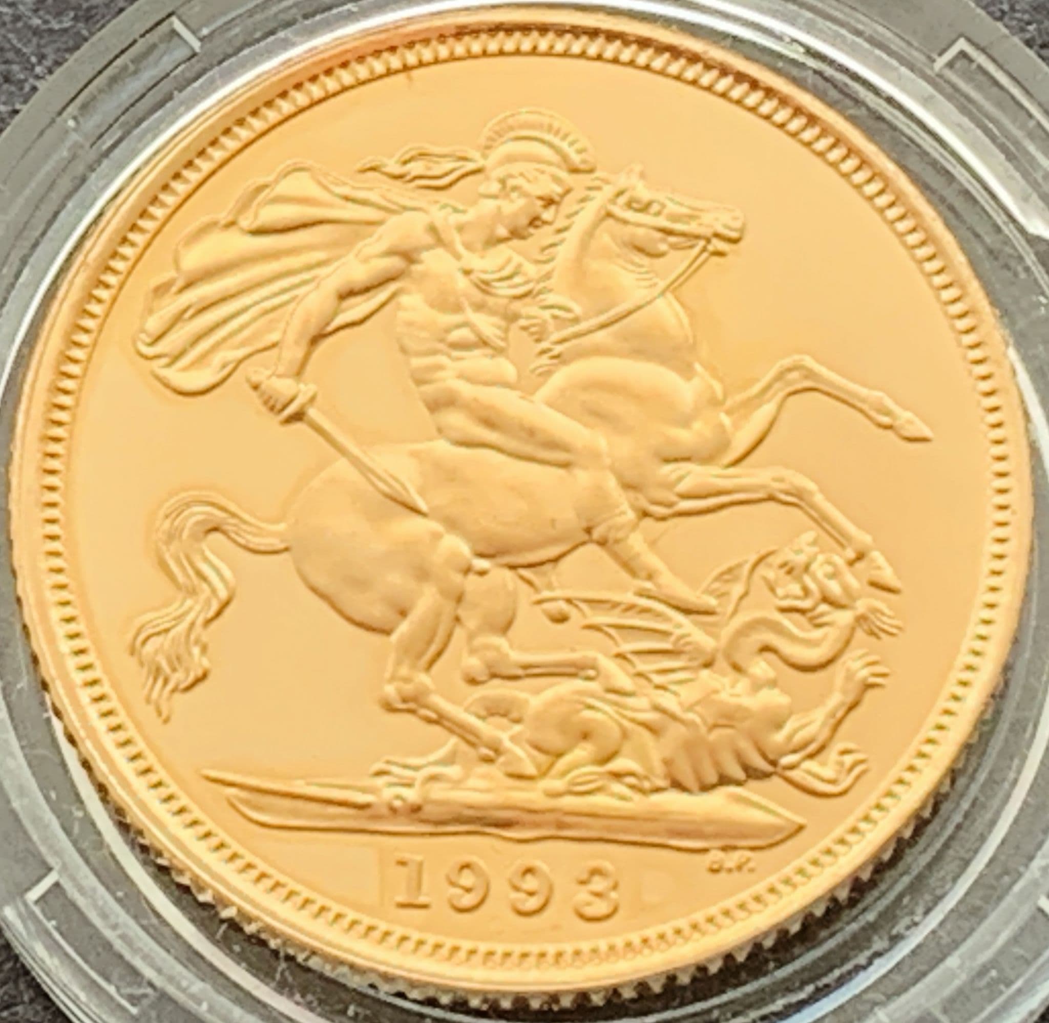 1993 Proof Full Gold Sovereign