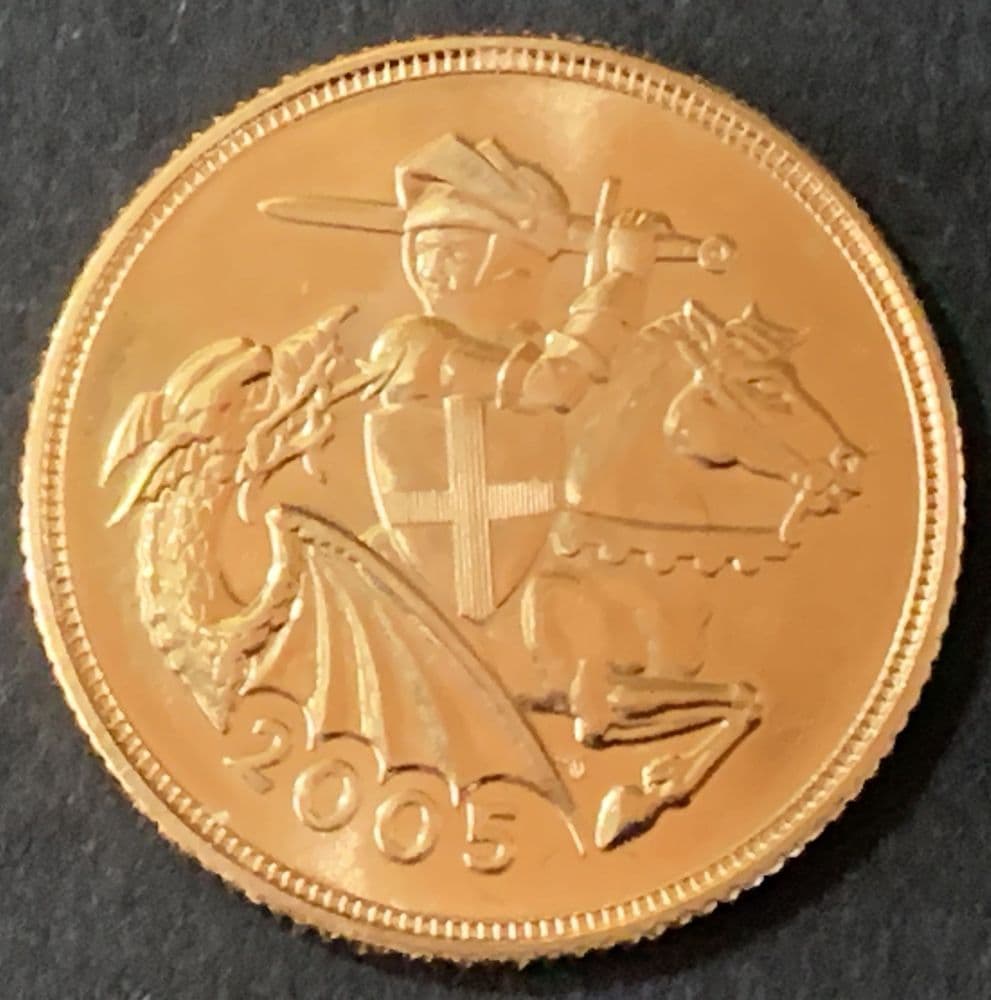 2005 Gold Sovereign