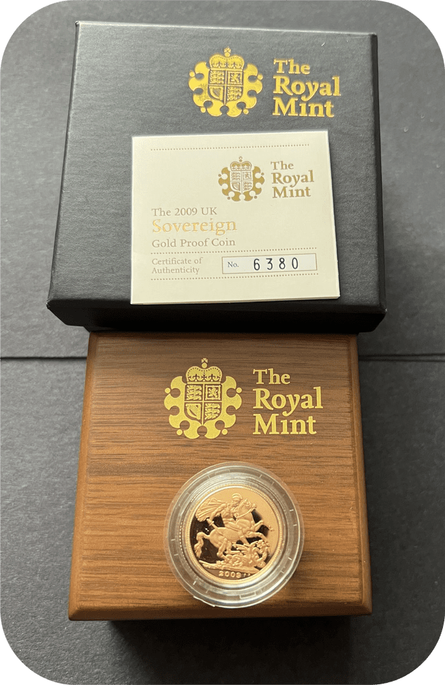 2009 Proof Full Gold Sovereign
