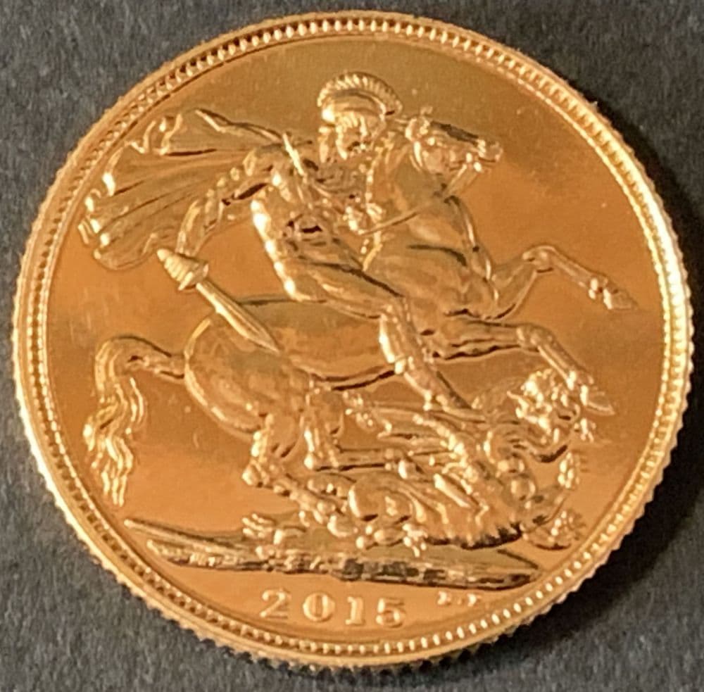 2015 Gold Sovereign